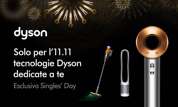 Ecco tutte le offerte Dyson per il Singles Day! Sconti e kit in omaggio ...