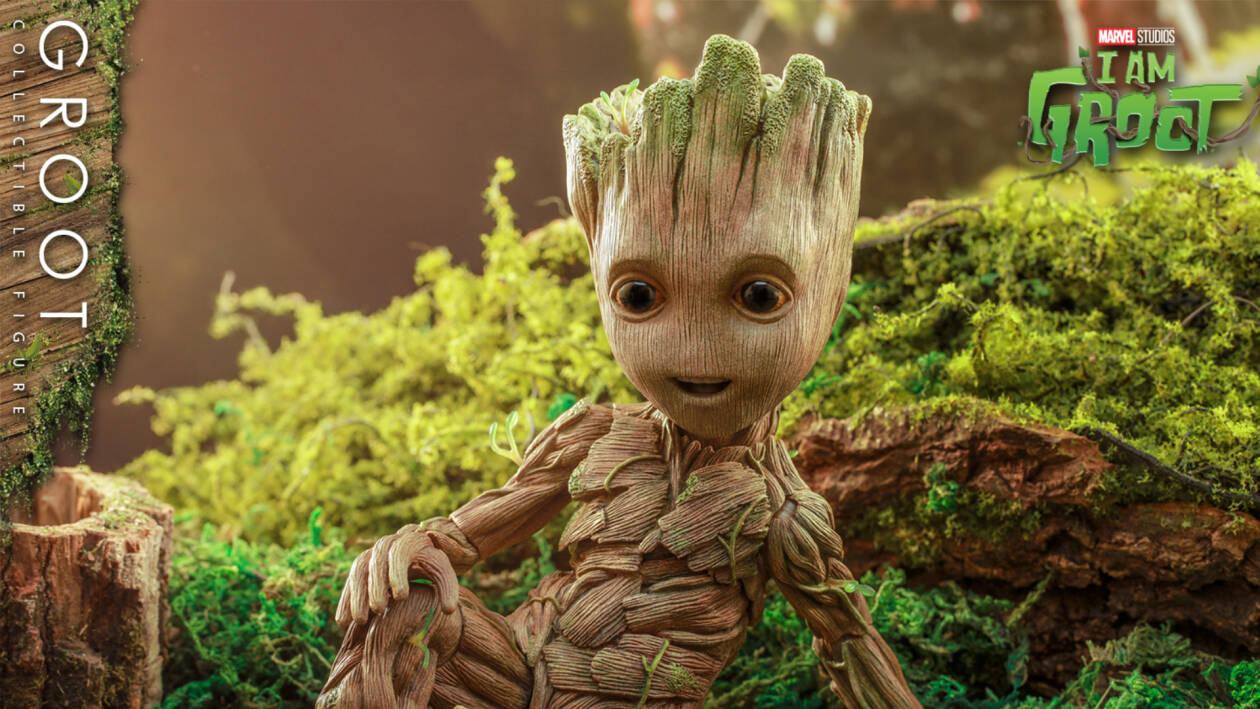 I am Groot: la nuova action figure dal cortometraggio Disney Plus - Tom ...