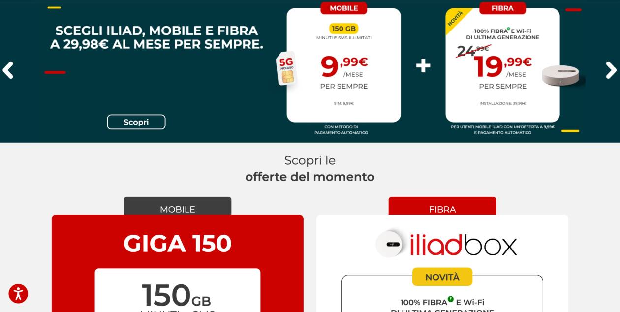 Migliori offerte Iliad mobile e fibra - Ottobre 2023 - Tom's Hardware