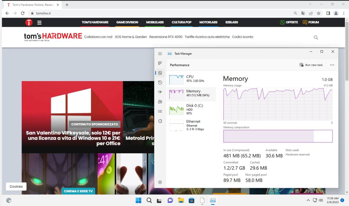 Come far girare Windows 11 con 2GB di RAM con Tiny11 Builder - Tom's Hardware