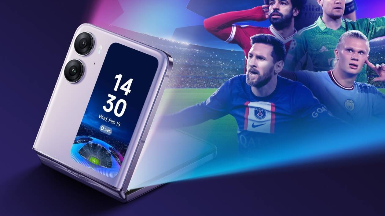 Oppo Find N2 Flip sarà lo smartphone ufficiale della UEFA Champions ...