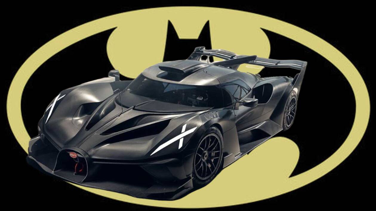 Senti come suona la Batmobile di Bugatti con il suo quad turbo - Tom's ...