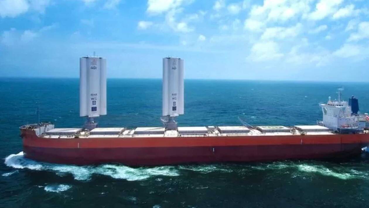 Un tecnologia vecchia di 6mila anni torna sulle moderne navi cargo ...